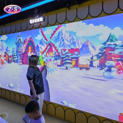 China Multi-Touch Surface Digital Projection Interactive Games Display For Hotels for sale