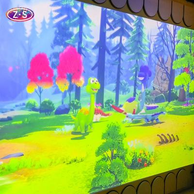 Cina Proiezione Laser DLP Tecnologia Disegni Immersivi Giochi Interattivi Per Showroom in vendita