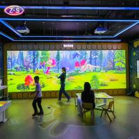 China Interactive Coloring Wall Featuring Self-Developed Multiplayer Sync for 20+ Kids for sale
