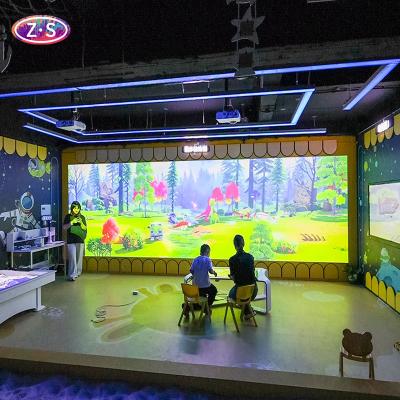 Cina Effetti visivi 3D Suono surround Muro interattivo immersivo Gioco di disegno 4000lm in vendita