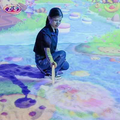 China Interactive Joyful Beach Projection Game Vivid Graphics For Immersive Play for sale