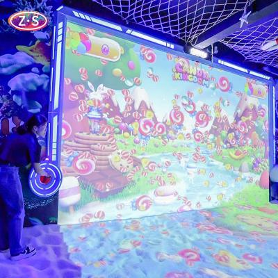 China Real-time interactive effects Beach Projection Game Competitive Mode For Children for sale