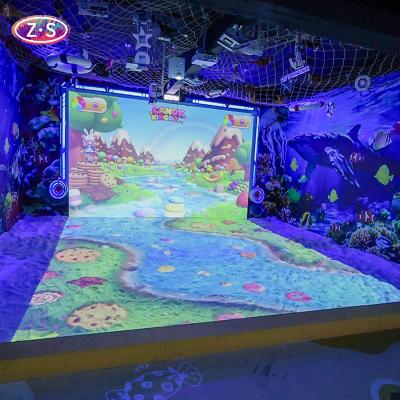 China Real-time Interaction Immersive AR Joyful Beach Projection Games for sale