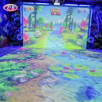 Laser Projector Light Source Beach Projection Interactive Game For Attractions
