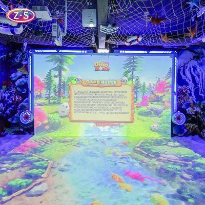 China AR Joyful Beach Interactive Game Marine Life Rescue For Interactive Learning for sale