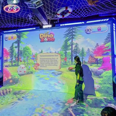 China Multi Screen Play Immersive Joyful Beach Interactive Game For Kids Educational Fun for sale