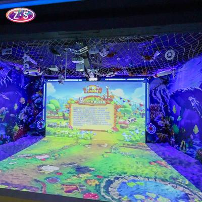 China Real-time interactive effects Beach Projection Game Competitive Mode For Children for sale