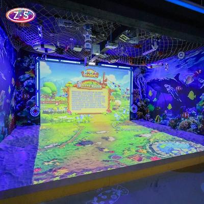 China Beach Interactive Games Immersive Projection For Science Museum Exhibits for sale