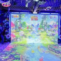 China Interactive Beach Projection Game 120V Immersive Educational Play System for sale