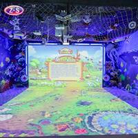 China AR Joyful Beach Interactive Projection System with 4.8m×5m Play Area and Multiplayer Educational Modes for sale