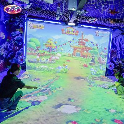 China AR Joyful Beach Interactive GameS 6 Theme Scenes Included For Classroom Education for sale
