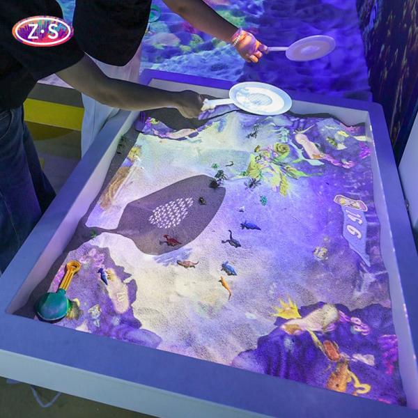 Quality 3800 Lumen AR Sandbox Kinect Sensor Augmented Sand Table Immersive Learning for sale