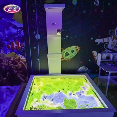 China 5 Themes Interactive Sand Table Game AR Augmented Sand Box Multi Scene for sale
