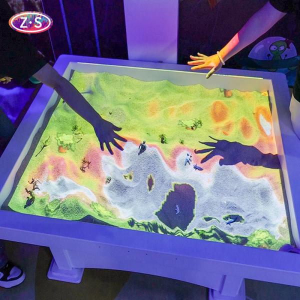 Quality Laser Projector Gaming Interactive Sandbox 1024*768 Augmented Reality Sand Table for sale