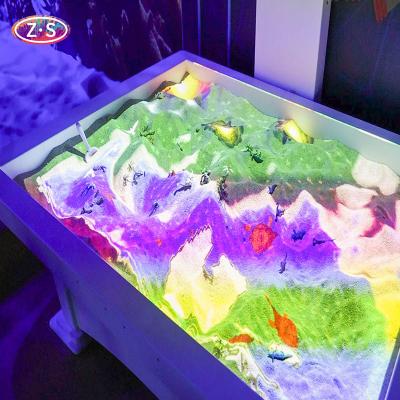 China Geography AR Sandbox 5 Fantasy Themes Interactive Sandpit For Schools for sale