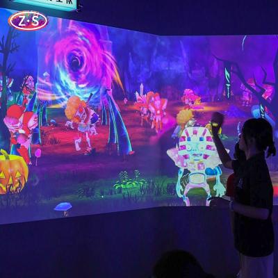 China Magic Wall Interactive Games Laser Source DLP Interactive Wall Projector Games for sale