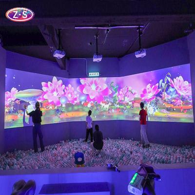 China Shape Adjustable System Immersive Large Screen Wall Projection for Entertainment for sale