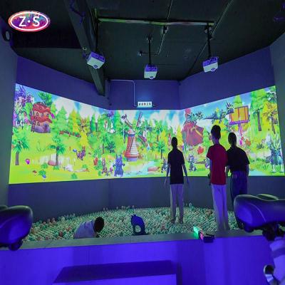 China Magic Wall Interactive Games Laser Source DLP Interactive Wall Projector Games for sale