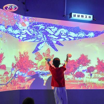 China Customized Large Wall Interactive Games Immersive Dynamic Capture For Science Centers for sale