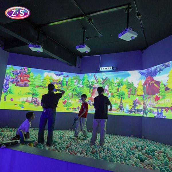 Quality Underwater World Projection Wall Games System 1024x768 Projector Games On Wall for sale