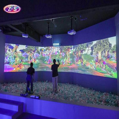 China Large Scale Interactive Immersive Large Screen Wall Projection Games For Museums for sale