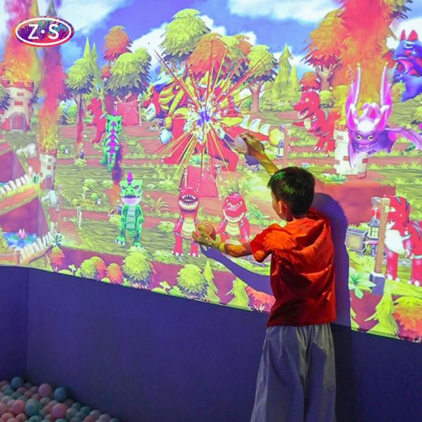Quality Underwater World Projection Wall Games System 1024x768 Projector Games On Wall for sale