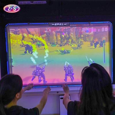 China Skeleton Battle Ceiling Projector Games No Controller AR Mech Warrior System for sale