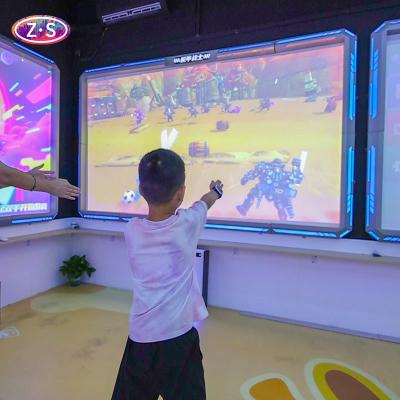 China Digital Interactive Projection Game Motion Sensor Mech Warrior Game for Shopping Mall for sale