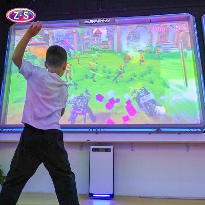 China Skeleton Battle Ceiling Projector Games No Controller AR Mech Warrior System for sale