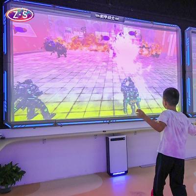 China High Tech Motion Sensing Game AR Mechwarrior Interactive Projector Games for sale