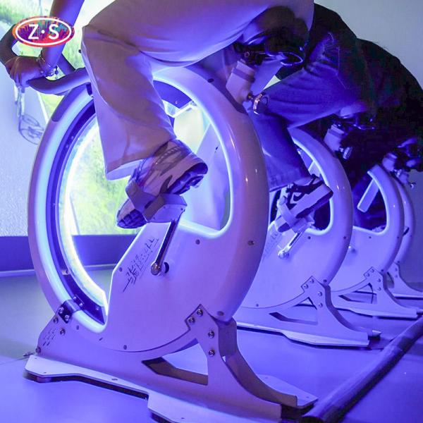 Quality Interactive Projection Cycling Simulator Motion Sensing Bike Simulator For Gym for sale
