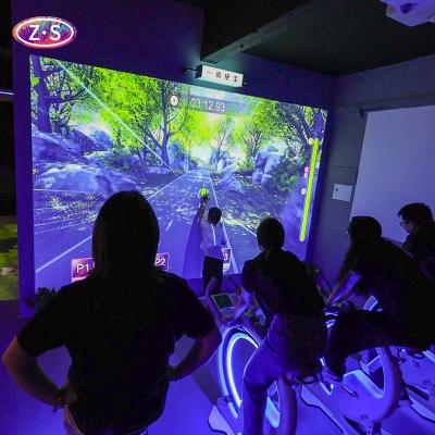 중국 실시간 멀티플레이어 레이싱을 갖춘 몰입형 그룹 사이클링 자전거 시뮬레이터 판매용