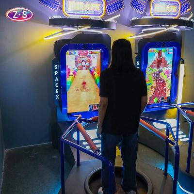 중국 올인원 구조 모션 감지 트램폴린 게임 플러그 앤 플레이 설치 판매용