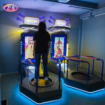 China Family Entertainment Multiplayer Interactive Trampoline Game Online Battles Social Features for sale