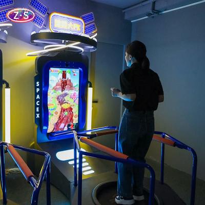 Cina Cinque avventure a tema Trampolino con sensori di movimento con schivata ostacoli in vendita