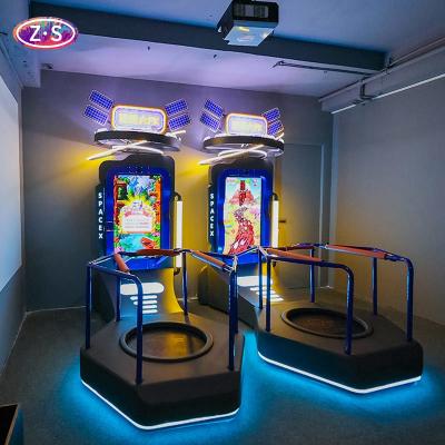 China 1080P Smart Trampoline System Team Challenges Interactive Gaming for sale