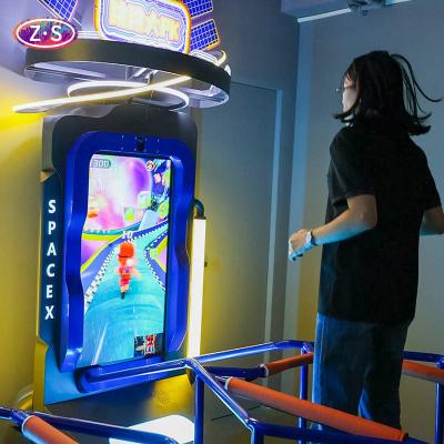China All In One Interactive Trampoline Game 5 Themes Jump Activation For Kids for sale