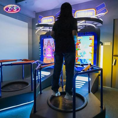 China 1920×1080 Trampoline Interactive Game System Custom Camera Sensing for sale