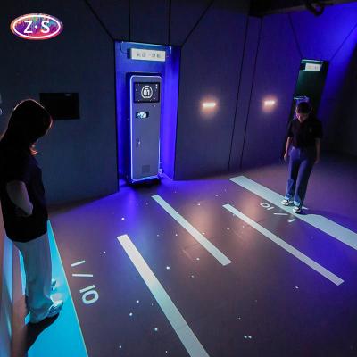 China Interactive Sports Projection Multiplayer Interactive Floor System For Entertainment Centers for sale