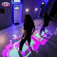 China 16M Radar Detection Mobile Interactive Floor Projection 400x250cm Multiplayer Gaming Station for sale