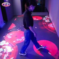 China All In One Interactive Floor 4000 Lumens 1920x1200 for Museums Hotels for sale