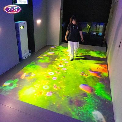 China Vivid Colors Interactive Floor Projectio Game Ultra Short Throw For Play Center for sale