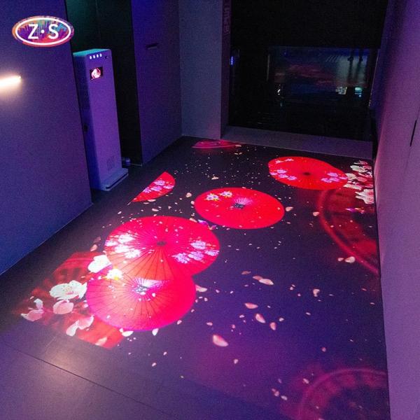 Quality Vivid Colors Interactive Floor Projectio Game Ultra Short Throw For Play Center for sale