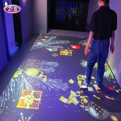 China Hospitality Engagement Solution Interactive Floor Projector For Hotels Restaurant for sale
