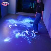 China Mobile Floor Projector Interactive System 1080P HD Real Time Data Display for Kids Lounge for sale