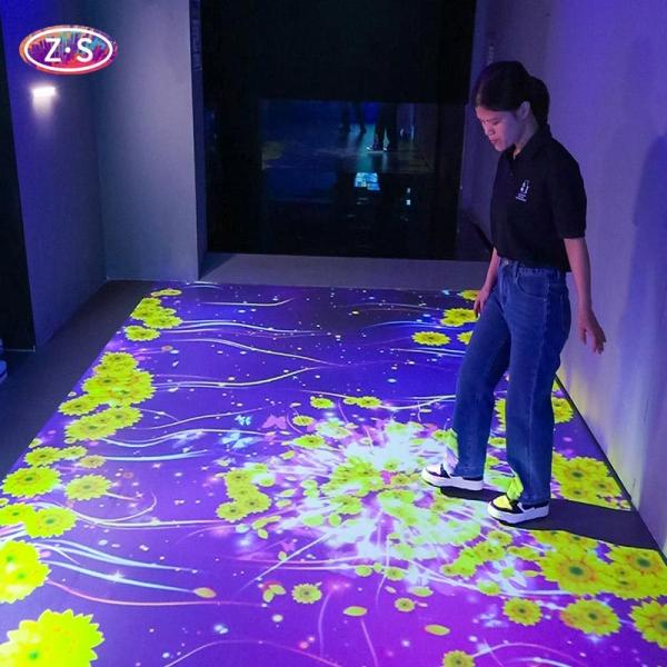 Quality Multi Scenario Interactive Floor Games 4000 Lumens Interactive Projection System for sale