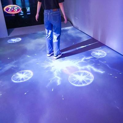China Easy Mobility Interactive Floor Projector For Schools Amusement And Commercial Spaces for sale