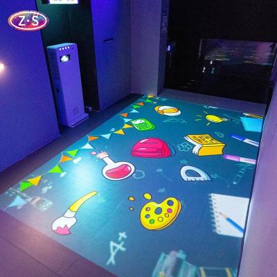 China 3LCD Interactive Projection System Multi Scenario Floor Interactive Games For Cafe Lounges for sale
