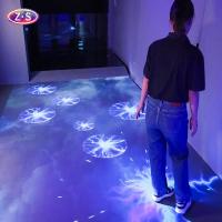 China Mobile Floor Projector Interactive System 1080P HD Real Time Data Display for Kids Lounge for sale