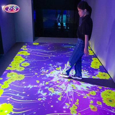 China Plug And Play Floor Display Games Interactive Projection For Trade Shows for sale